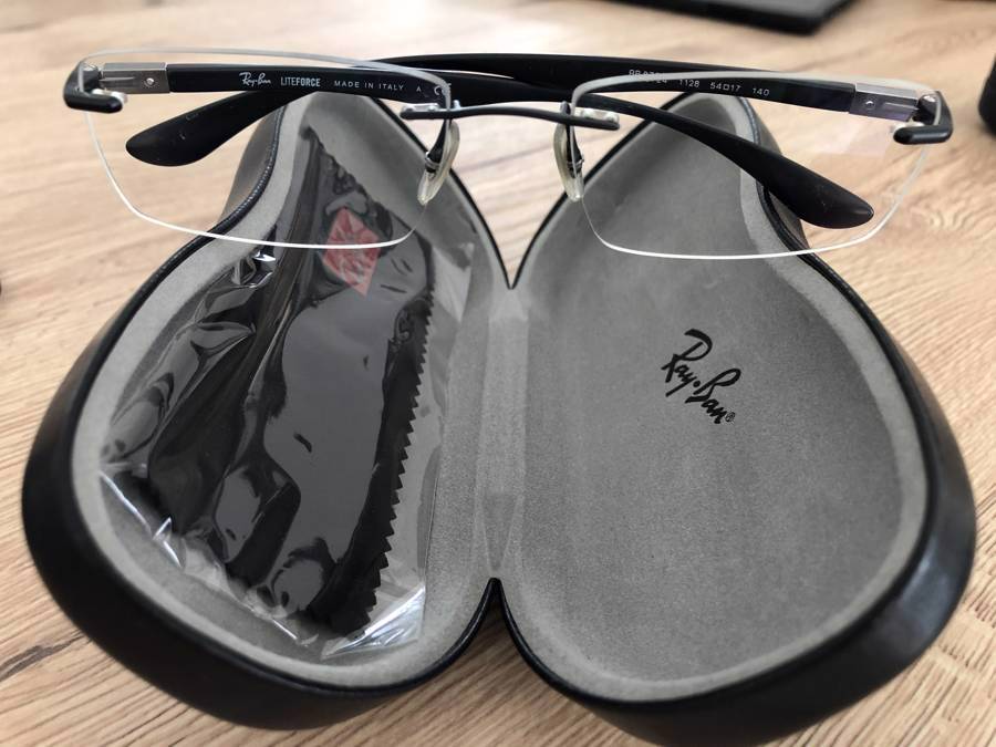 Ray Ban Unisexbrille (Silber, Randlos) aus Kunststoff, Neuwertig kaufen ...