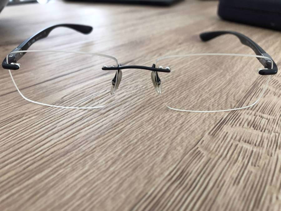 Ray Ban Unisexbrille (Silber, Randlos) aus Kunststoff, Neuwertig kaufen ...
