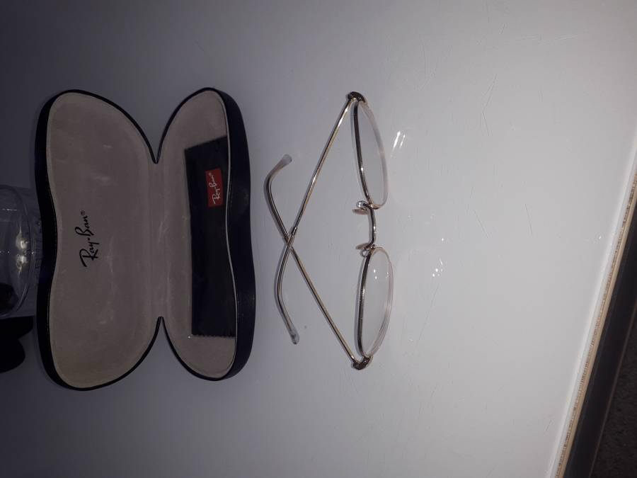 Ray Ban Herrenbrille (Gold, Vollrand) aus Metall, Neuwertig kaufen ...